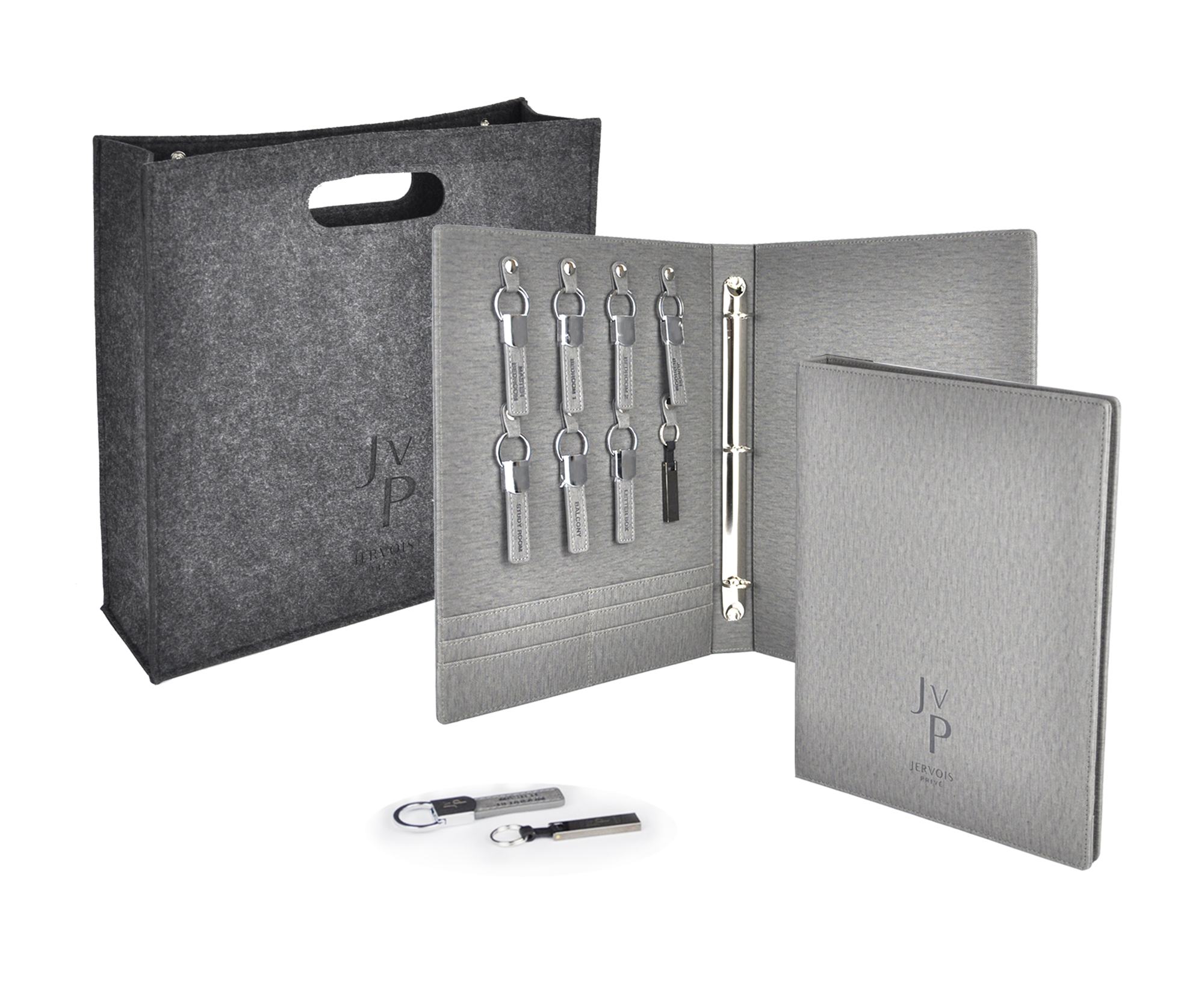 Property Handover Kit (Keys / Cards Document Folder with Tote Bag ...